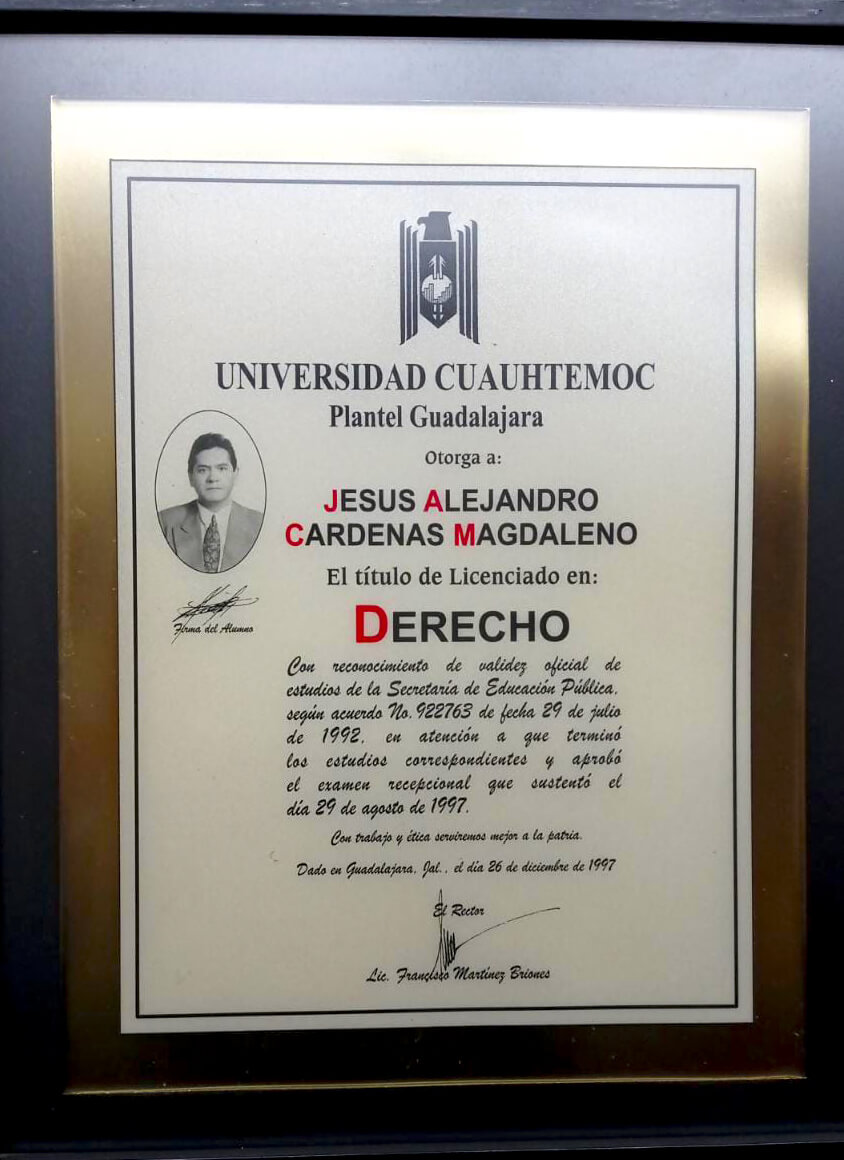 Licenciatura En Derecho